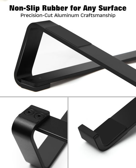 GetUSCart- Thibault Aluminum Laptop Stand for Desk - Cooling Ergonomic ...