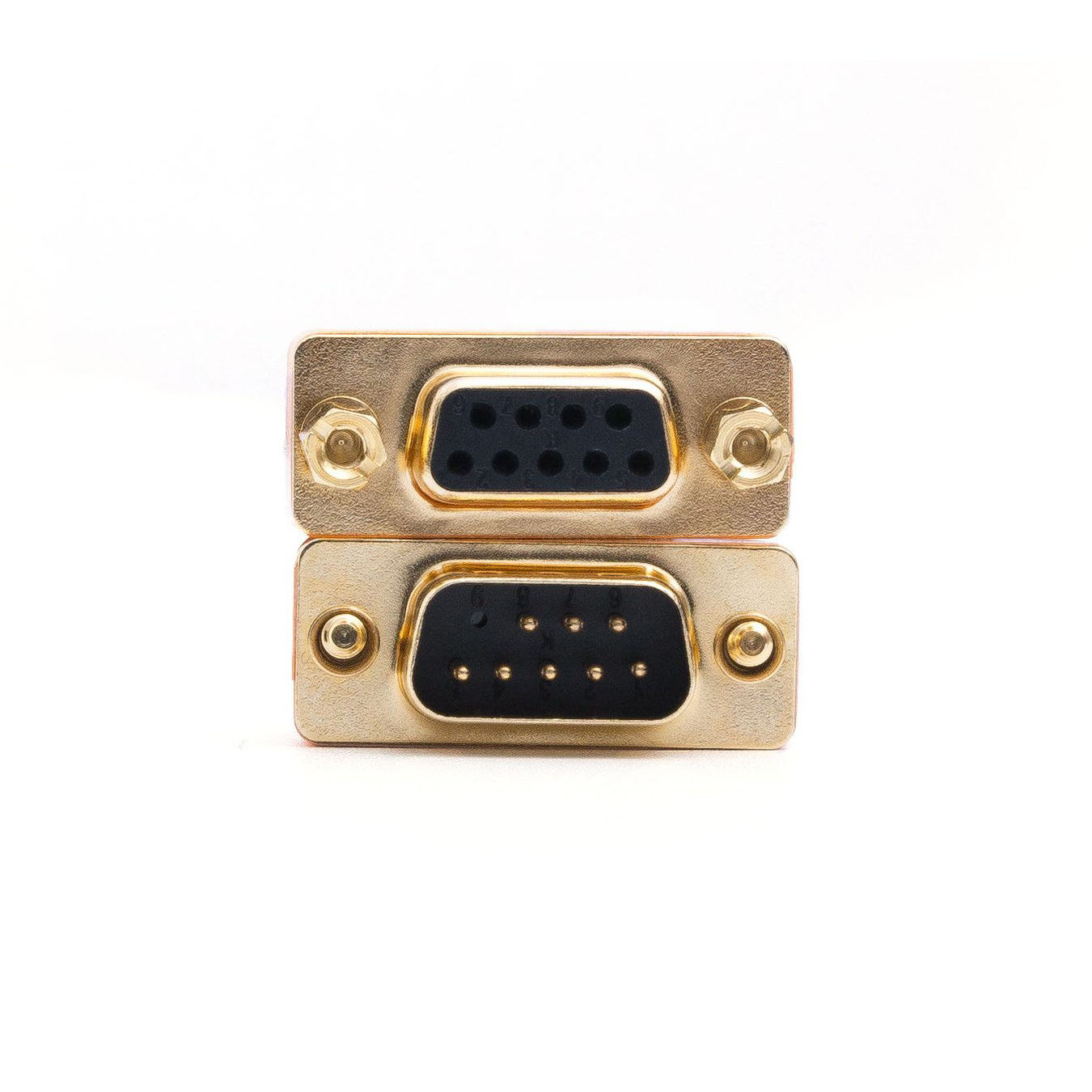 GetUSCart- Arnorin DB9 Null Modem Adapter Male to Female Slimline Data Transfer Serial Port ...