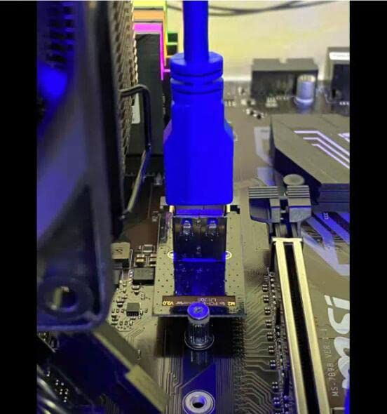 GetUSCart- Thsion NGFF M.2 to USB Converter, M.2 to PCI-e Connector ...