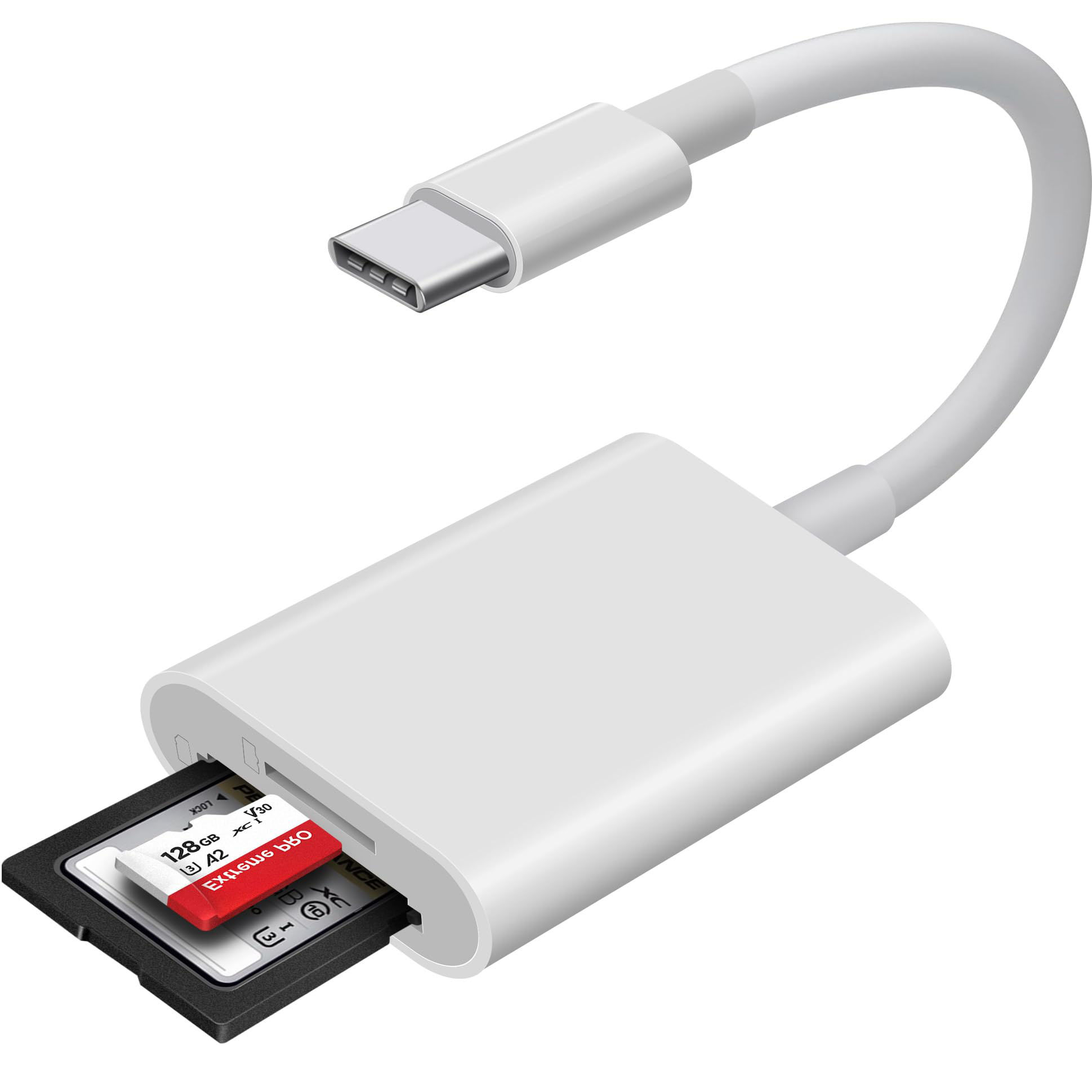 GetUSCart- USB C SD Card Reader, WNXSLOAD SD Card Adapter with Dual ...
