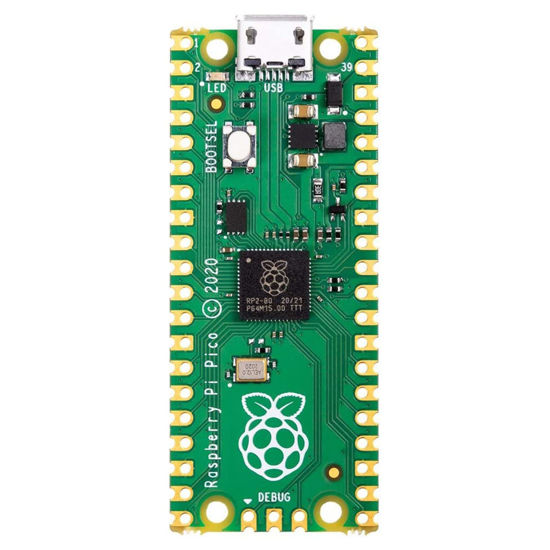 Getuscart Raspberry Pi Pico Rp2040 Microcontroller Dual Core Arm Cortex M0 Processor 1pc