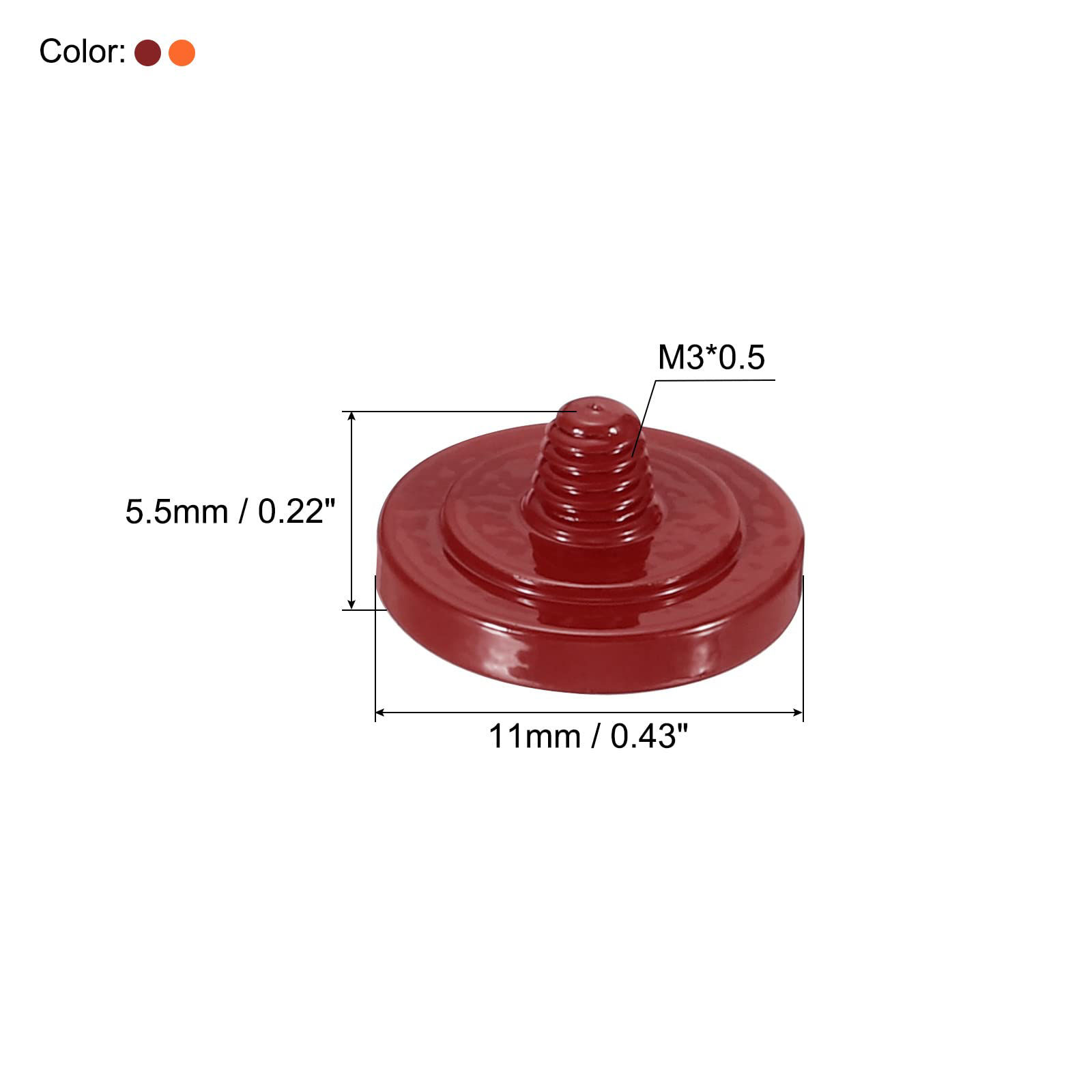 GetUSCart- PATIKIL Camera Shutter Button, 2 Pack Soft Shutter Release Button Pure Copper Camera ...