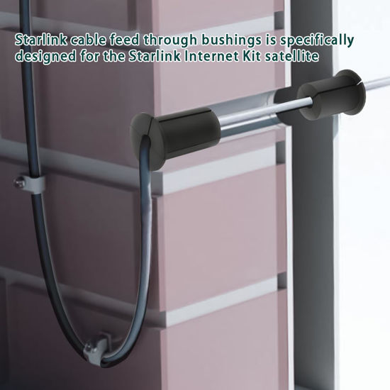 GetUSCart- Starlink Cable Routing Kit for 1" Wall Hole, Starlink Cable ...