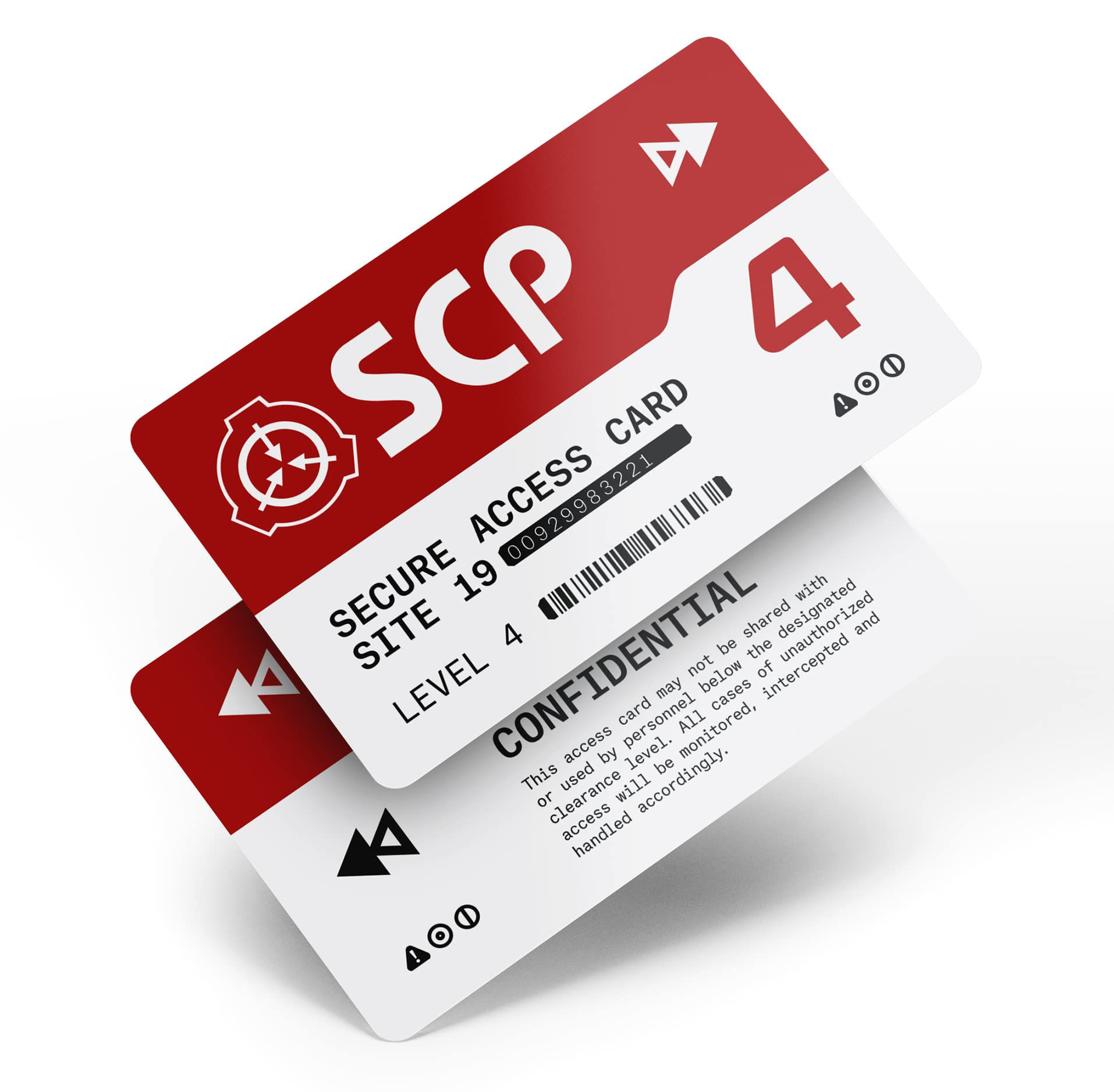 GetUSCart- SCP Foundation Programmable NFC Secure Access Cards (Level 4 ...