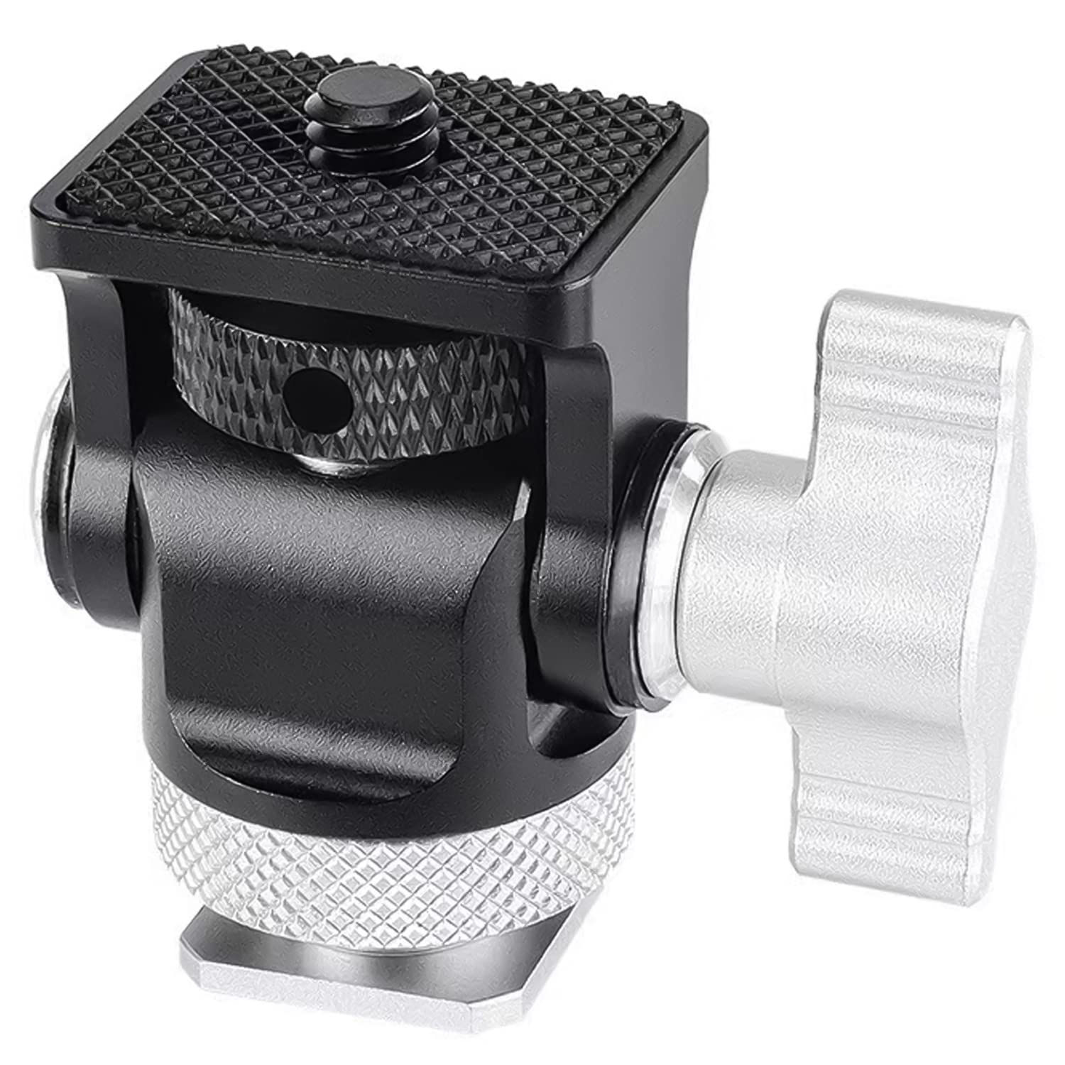 GetUSCart- Sutekus Field Monitor Mount Holder with Cold Shoe Swivel and ...