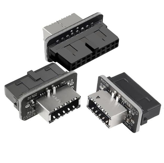 GetUSCart- ZHENGPEG 1 piece USB Front Panel Adapter, Internal Vertical ...