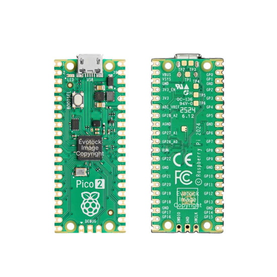GetUSCart- Raspberry Pi Pico 2-2024 Next-Gen Microcontroller Board with RP2350, Dual-Core ...