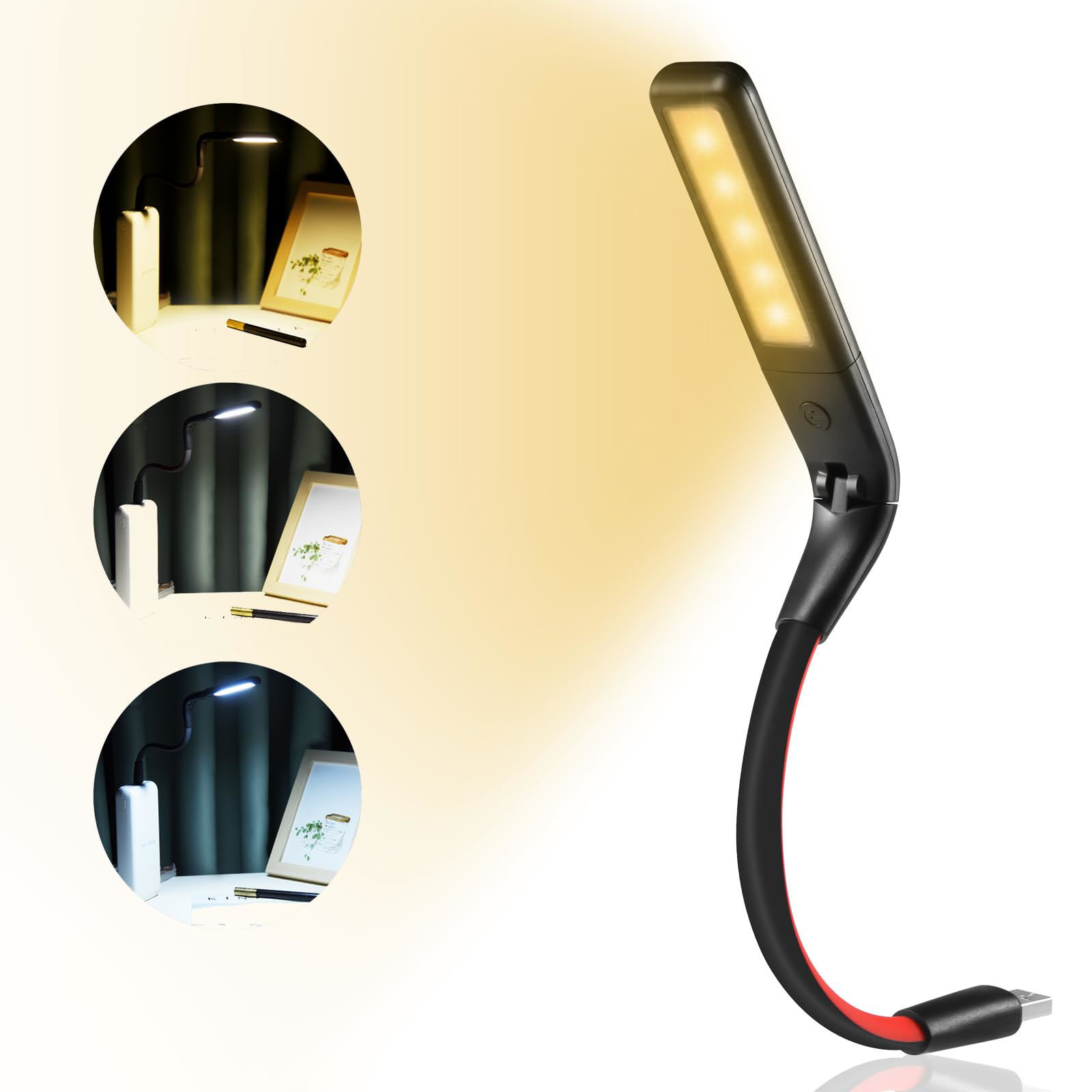 GetUSCart- USB LED Light for Laptop Lamp, Brighter Gesture Sensing USB ...