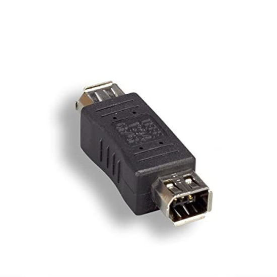GetUSCart- KENTEK 6 Pin Female 6 Pin Female IEEE-1394A IEEE1394 ...