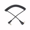 GetUSCart- 2.5mm to Male Flash PC Sync Cable, 100CM Flash Sync Coiled ...