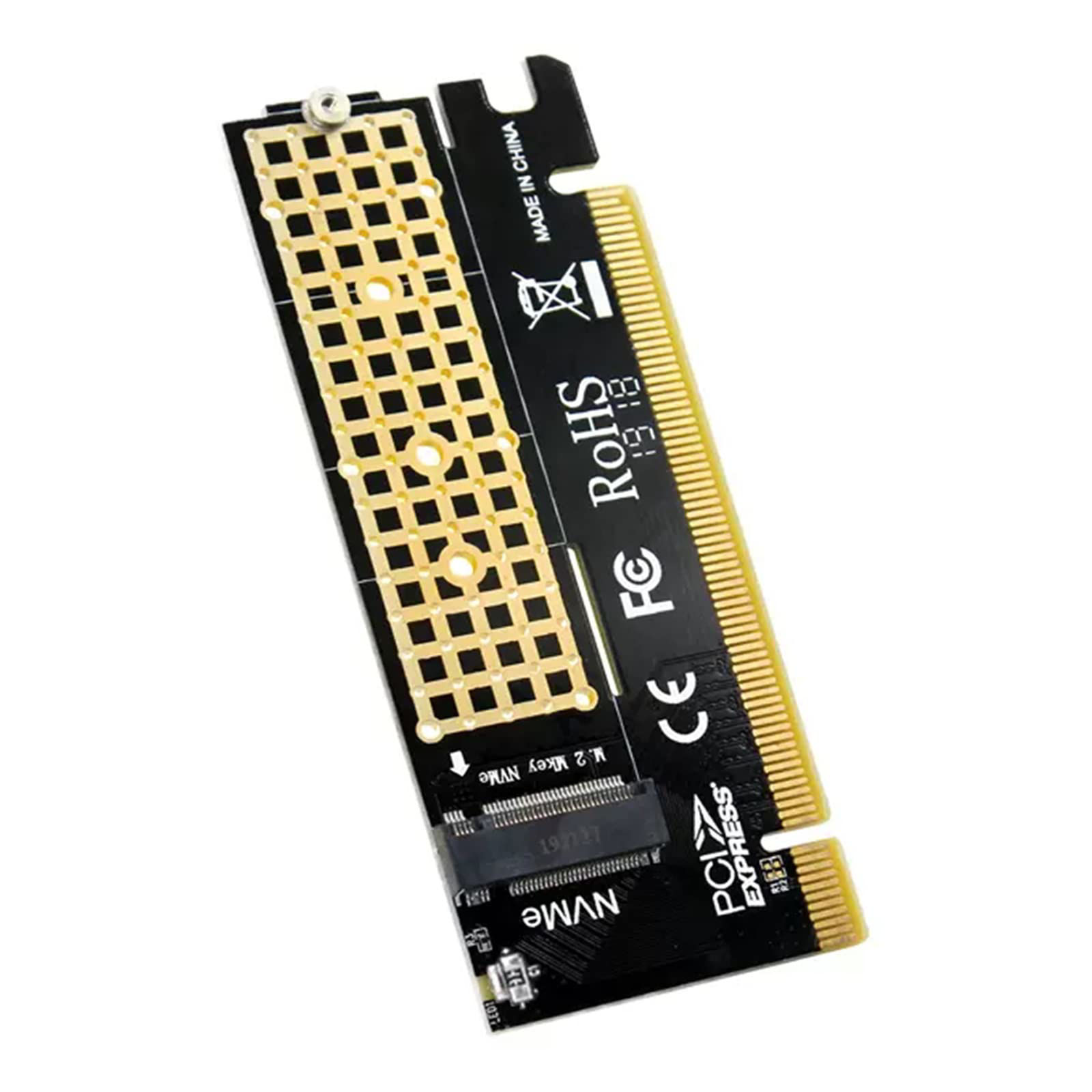 GetUSCart- M.2 NVME PCIE to M.2 Adapter NVME SSD M.2 PCIE X16 Expansion ...