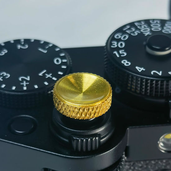 GetUSCart- Camera Shutter Button, Metal Shutter Button Upscale and Delicate Soft Shutter Release ...
