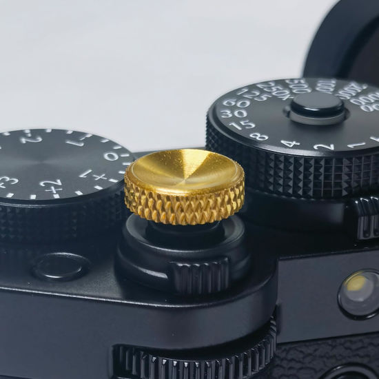 GetUSCart- Camera Shutter Button, Metal Shutter Button Upscale and Delicate Soft Shutter Release ...