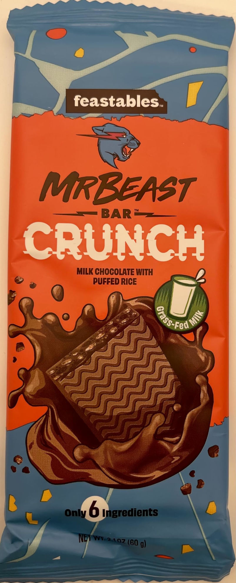 GetUSCart- Feastables Beast Chocolate Bars - Milk Chocolate Crunch ...
