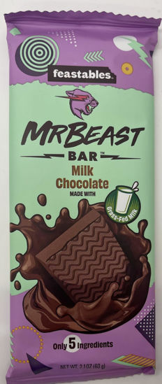 GetUSCart- Feastables Beast Chocolate Bars - Milk Chocolate Crunch ...