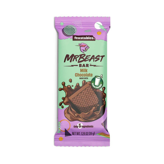GetUSCart- Feastables MrBeast Mini Milk Chocolate Bars - Made with ...