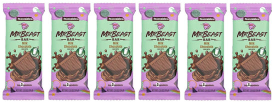 GetUSCart- Feastables Beast Mini Milk Chocolate Bars - Made with Grass ...