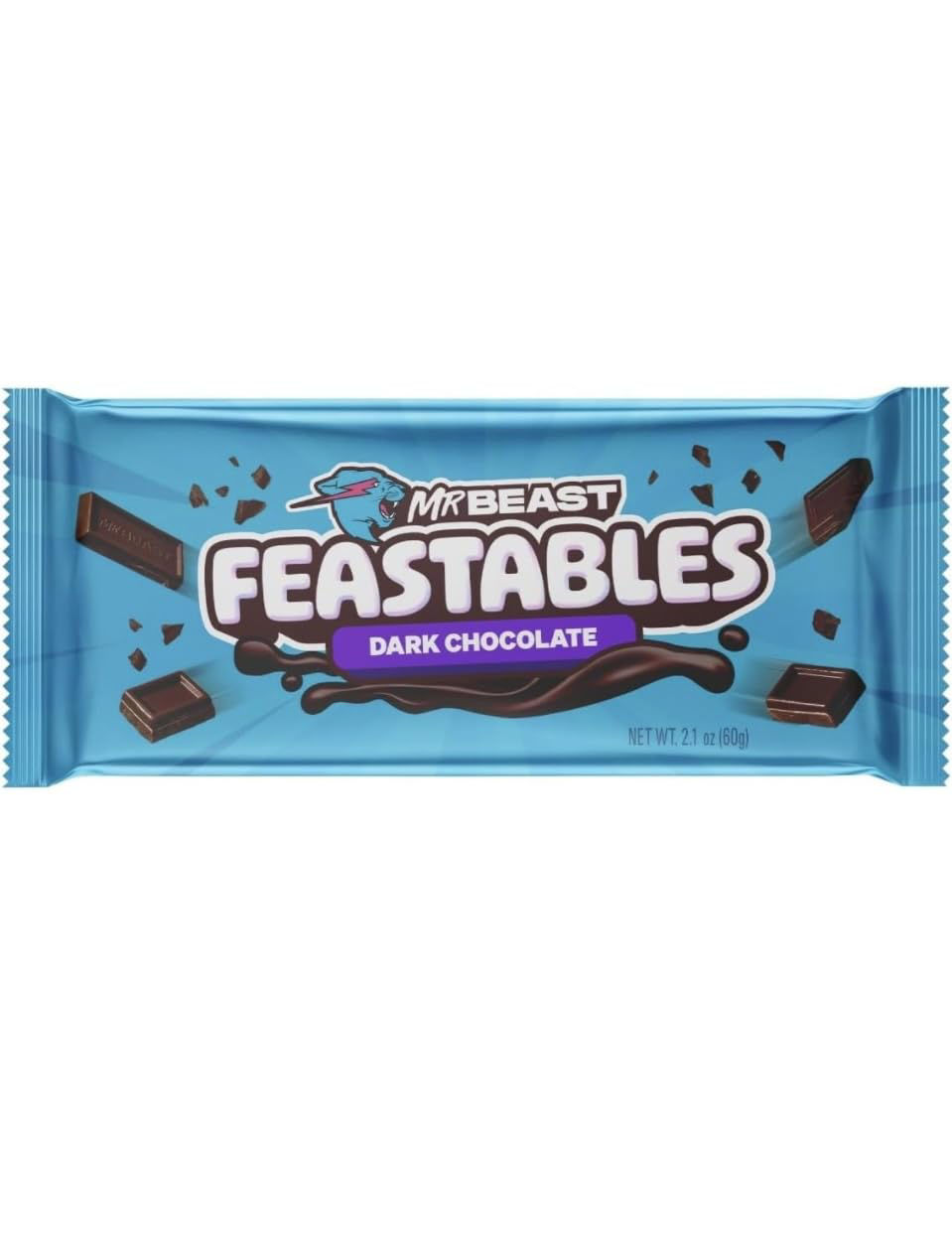 GetUSCart- Feastables Beast Bar Milk Chocolate Crunch, Milk Chocolate ...