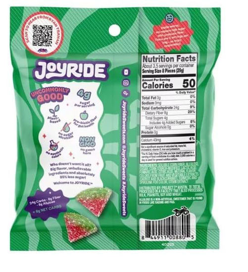 GetUSCart- Generic Joyride Sweets Candy Sour Watermelon Wedges 3.5oz ...