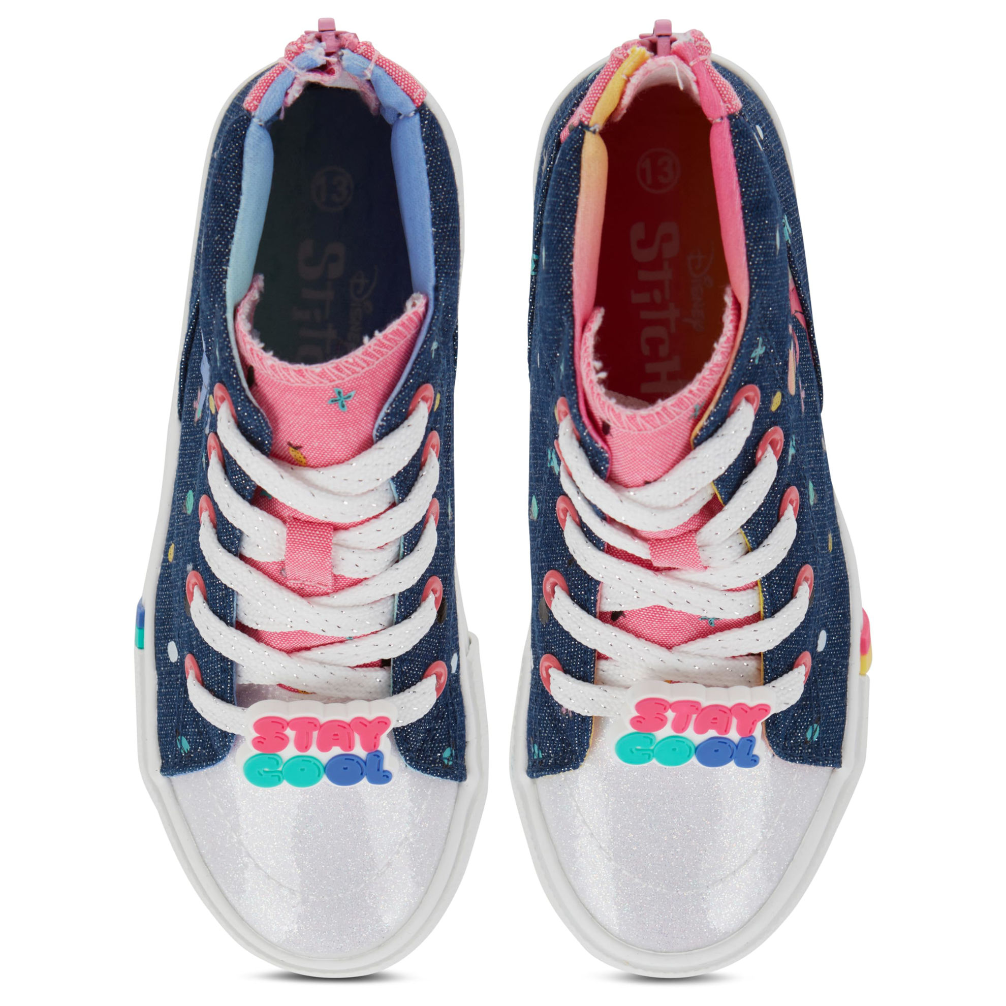 GetUSCart- Disney Girls Lilo & Stitch Sneakers - Lilo and Stitch High ...