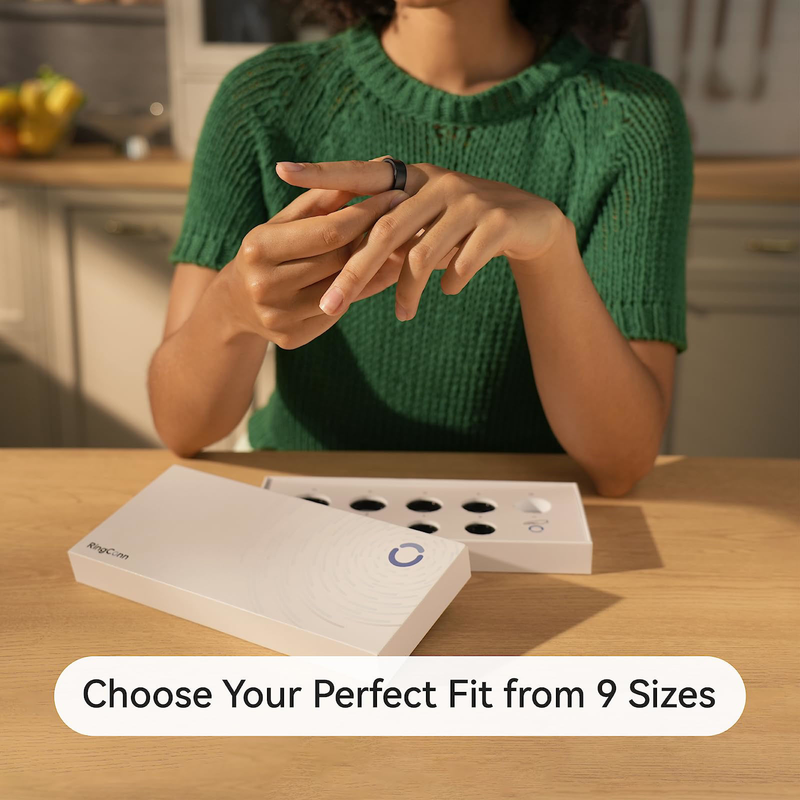 GetUSCart- RingConn Gen 2 Sizing Kit - Size First Before You Buy ...