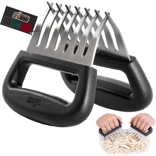 GetUSCart- Gorilla Grip Powerful Stainless Steel Meat Shredder Claws ...