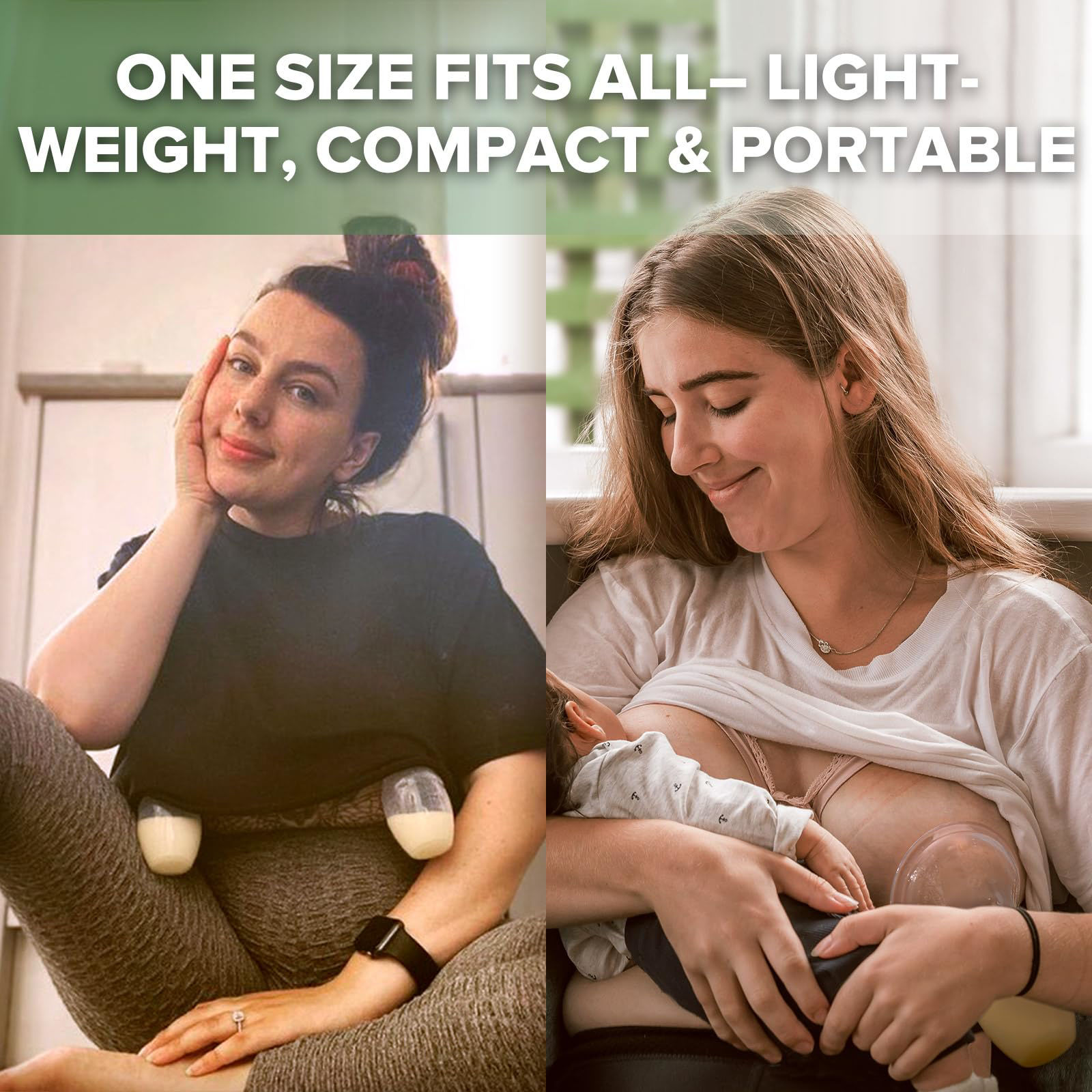 GetUSCart- haakaa Manual Breast Pump for Breastfeeding, Silicone, Clear ...