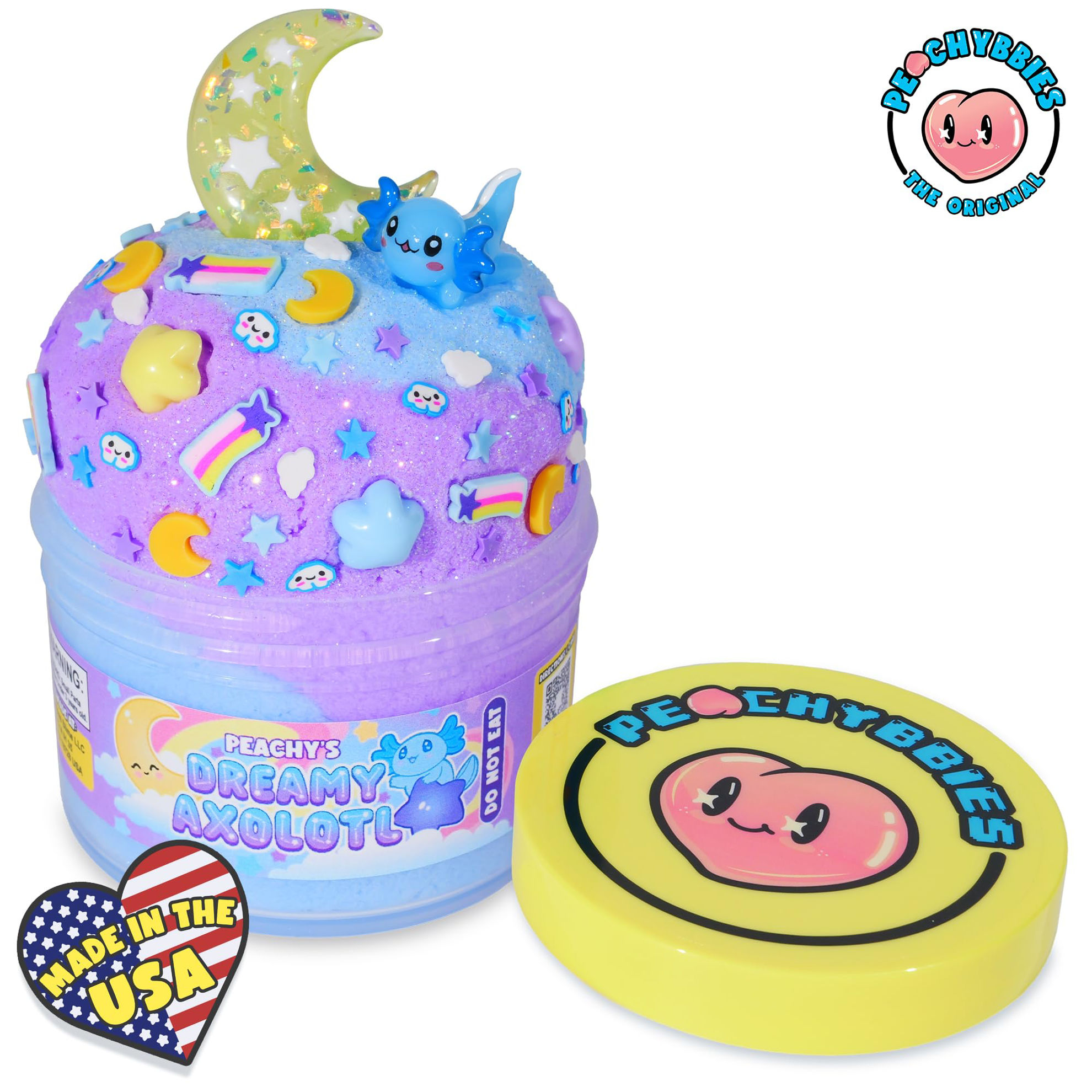 GetUSCart- Peachybbies Slime Dreamy Axolotl Cloud Slime, Made in USA ...
