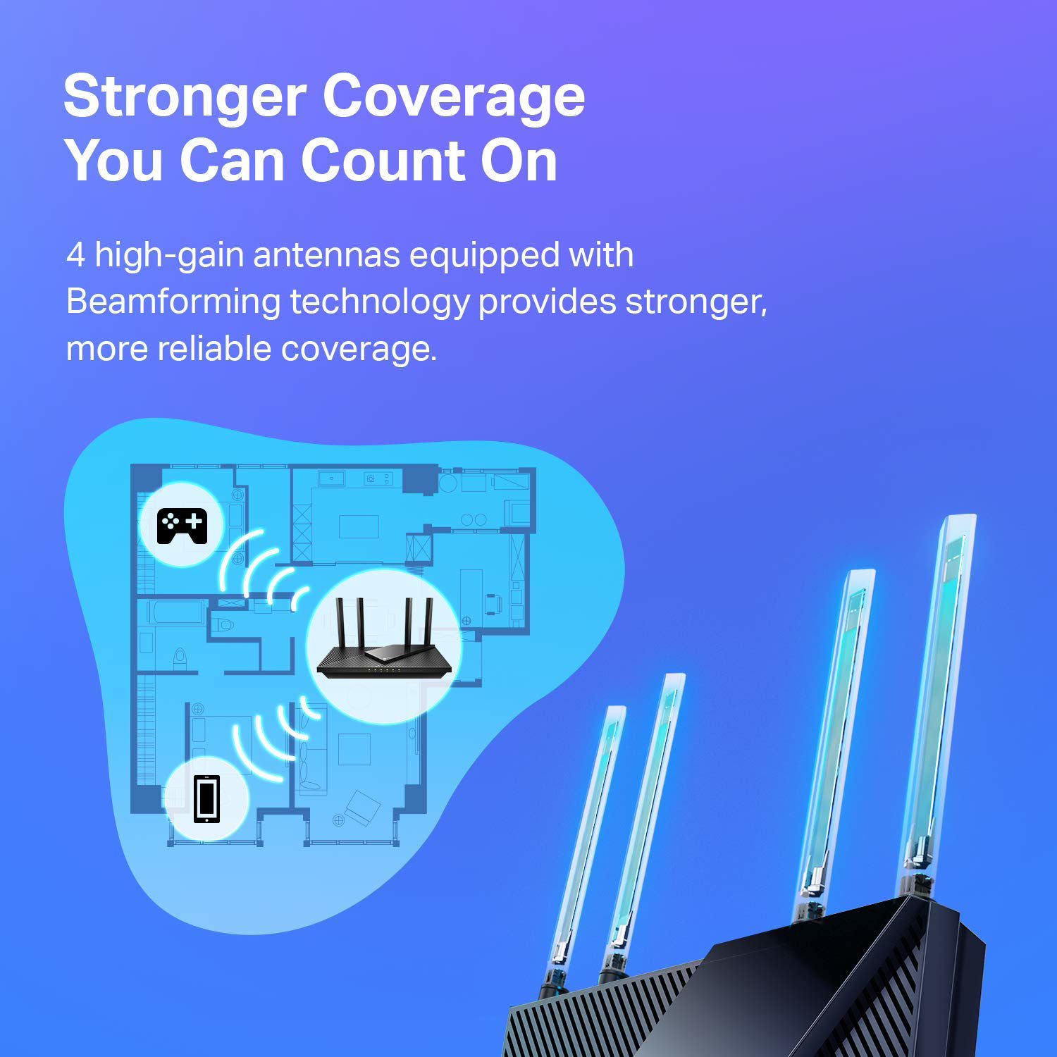 GetUSCart- TP-Link AX1800 WiFi 6 Router V4 (Archer AX21) - Dual Band ...