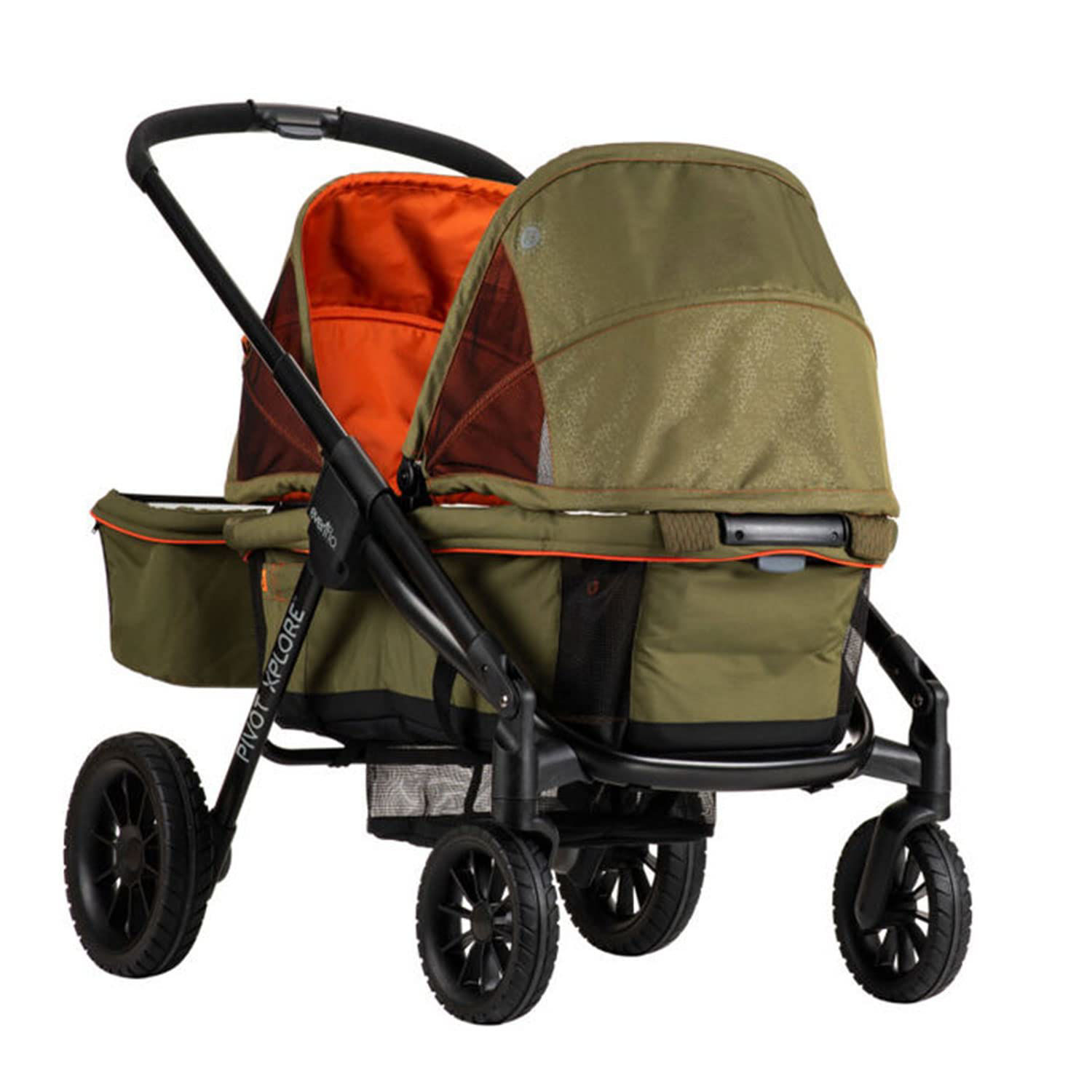 GetUSCart- Evenflo Pivot Xplore All-Terrain Stroller Wagon (Ranger Green)