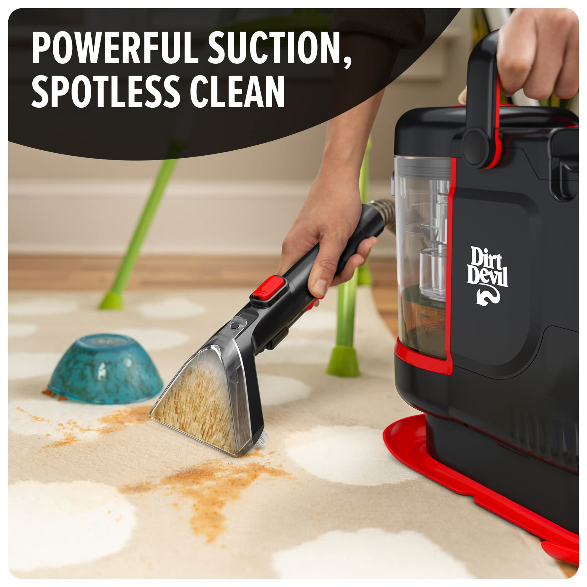 GetUSCart- Dirt Devil Portable Spot Cleaner Machine for Carpet and ...