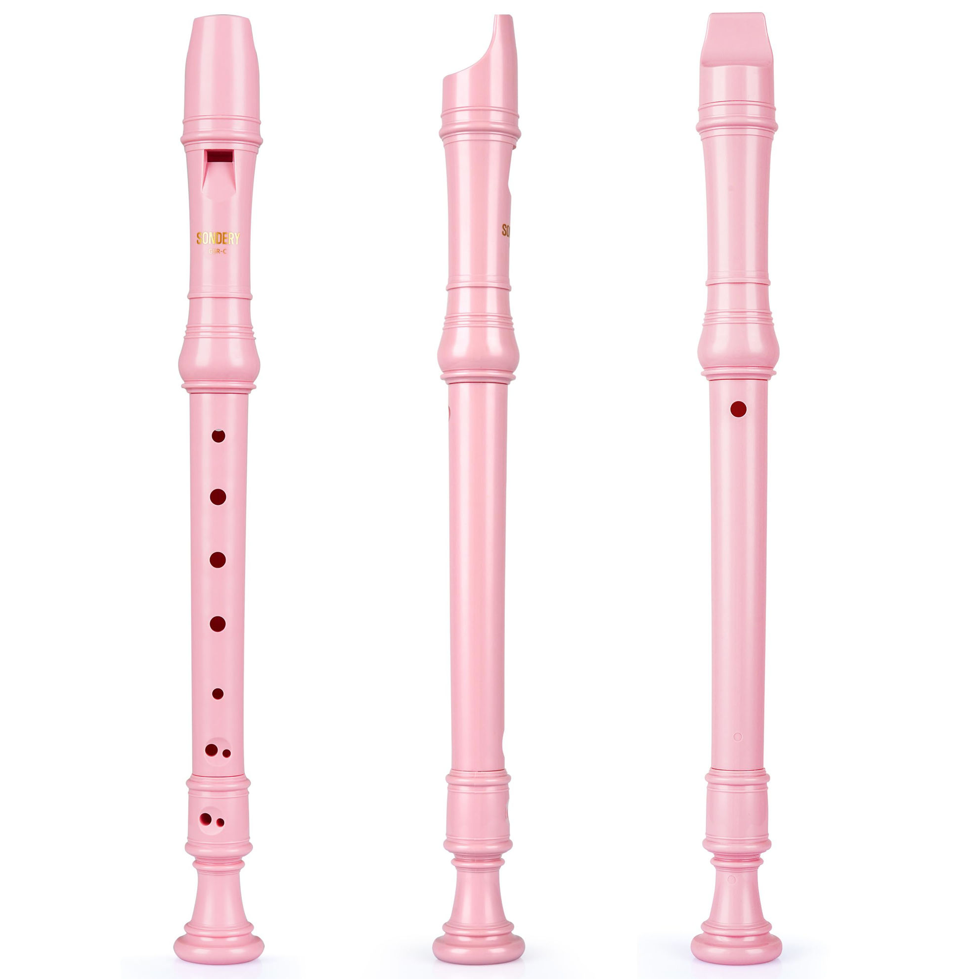GetUSCart- Sondery Soprano Recorder Instrument German Fingering Durable ...