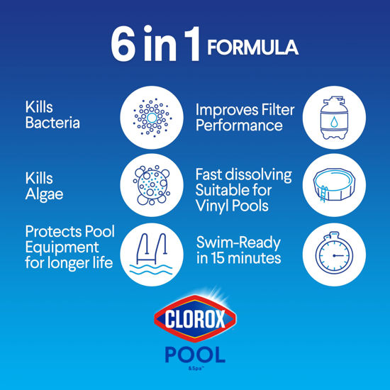 GetUSCart- Clorox® Pool&Spa™ Shock XTRABLUE® Plus, Kills Bacteria ...