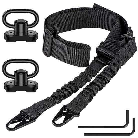GetUSCart- CVLIFE Rifle Sling Two-Point Sling Adjustable Length Gun ...