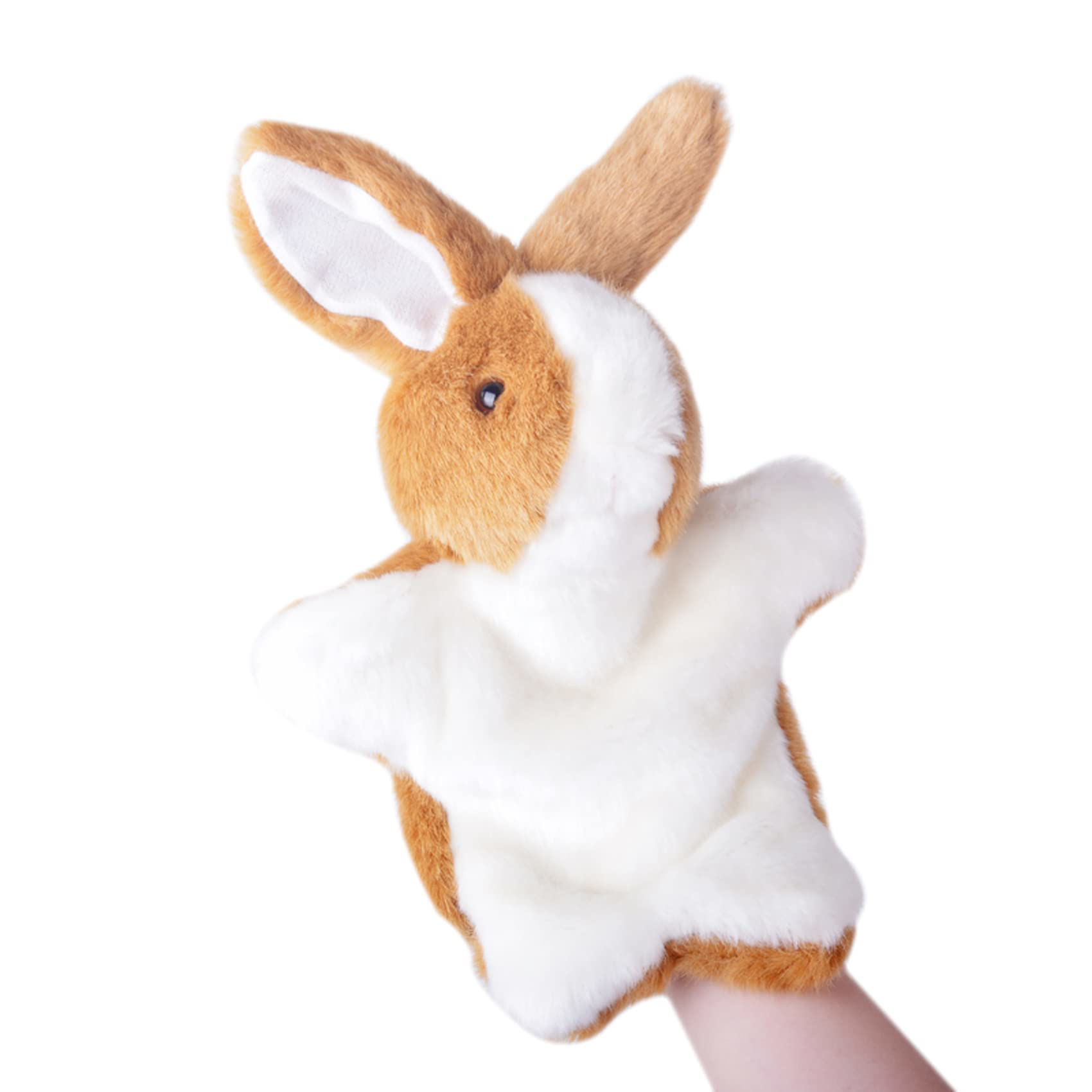 GetUSCart- Bunny Hand Puppets Rabbit Plush Animals Toys for Kids ...
