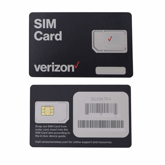 GetUSCart- Verizon Wireless 4G LTE SIM Card - All 3 Sizes (3-in-1 ...
