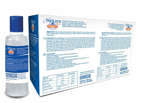 GetUSCart- Purilens Plus Preservative Free Contact Lens Saline. 120ml ...