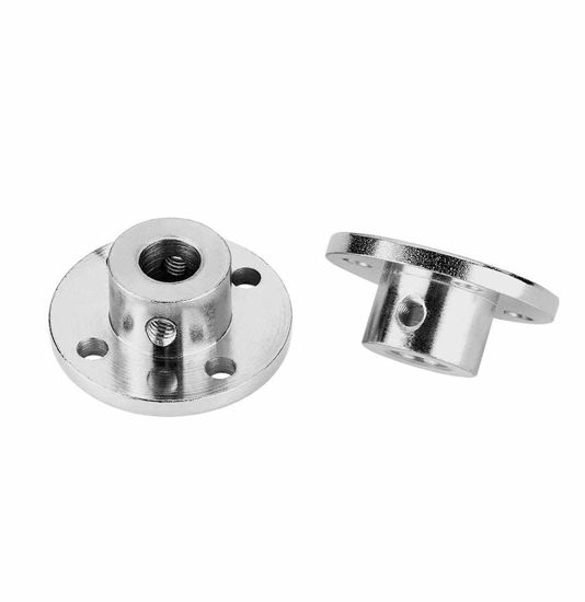 GetUSCart- 4Pcs 8mm Flange Coupling Connector, Rigid Guide Model ...