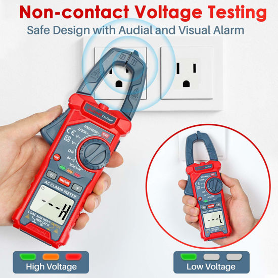 GetUSCart- AstroAI Digital Clamp Meter Multimeter 2000 Counts Amp ...