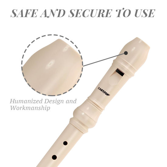 GetUSCart- EAST TOP Soprano Recorder for Kids Beginners, 8 Hole Plastic ...