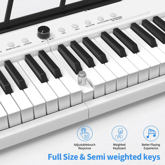 GetUSCart- 88 Key Piano Keyboard Beginner Electric Digital Piano with ...