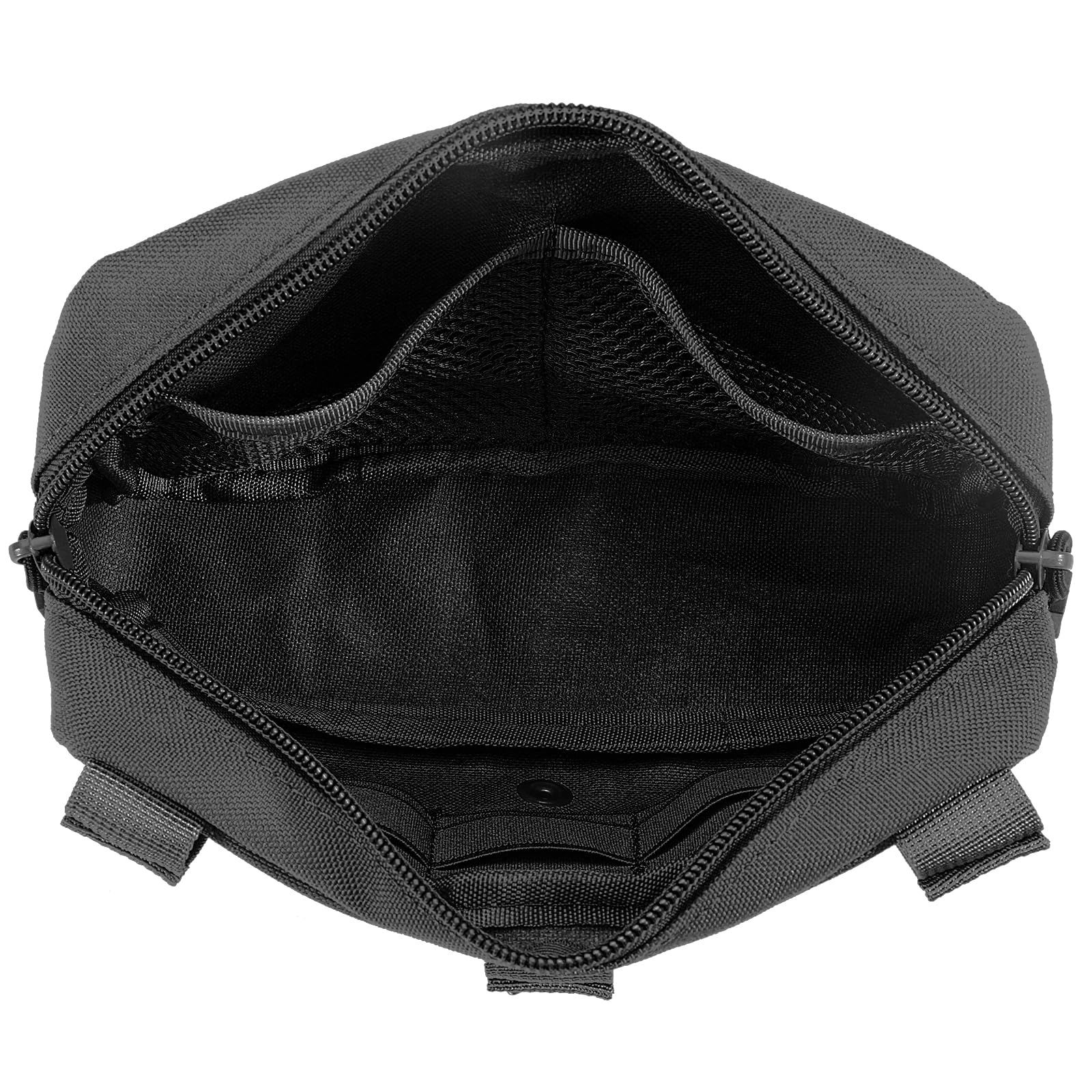 GetUSCart- FRTKK Tactical Molle Admin Pouch Utility Laser Cut EDC Tool Pouch Bag Horizontal ...