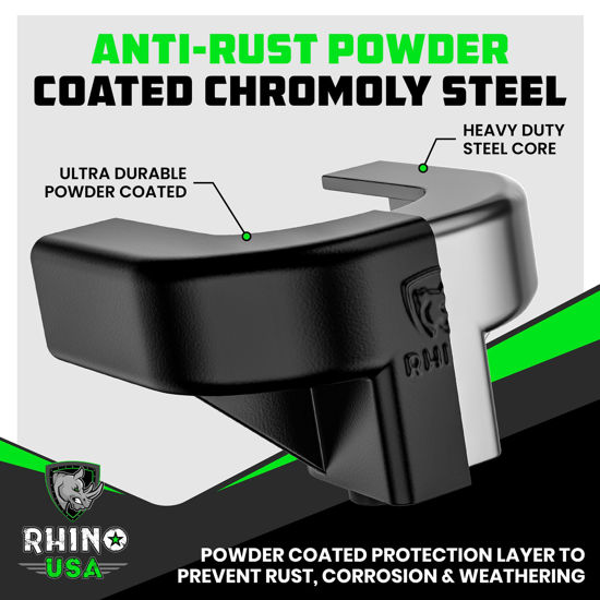 GetUSCart- Rhino USA Trailer Hitch Coupler Lock Kit (for 2-5/16 ...