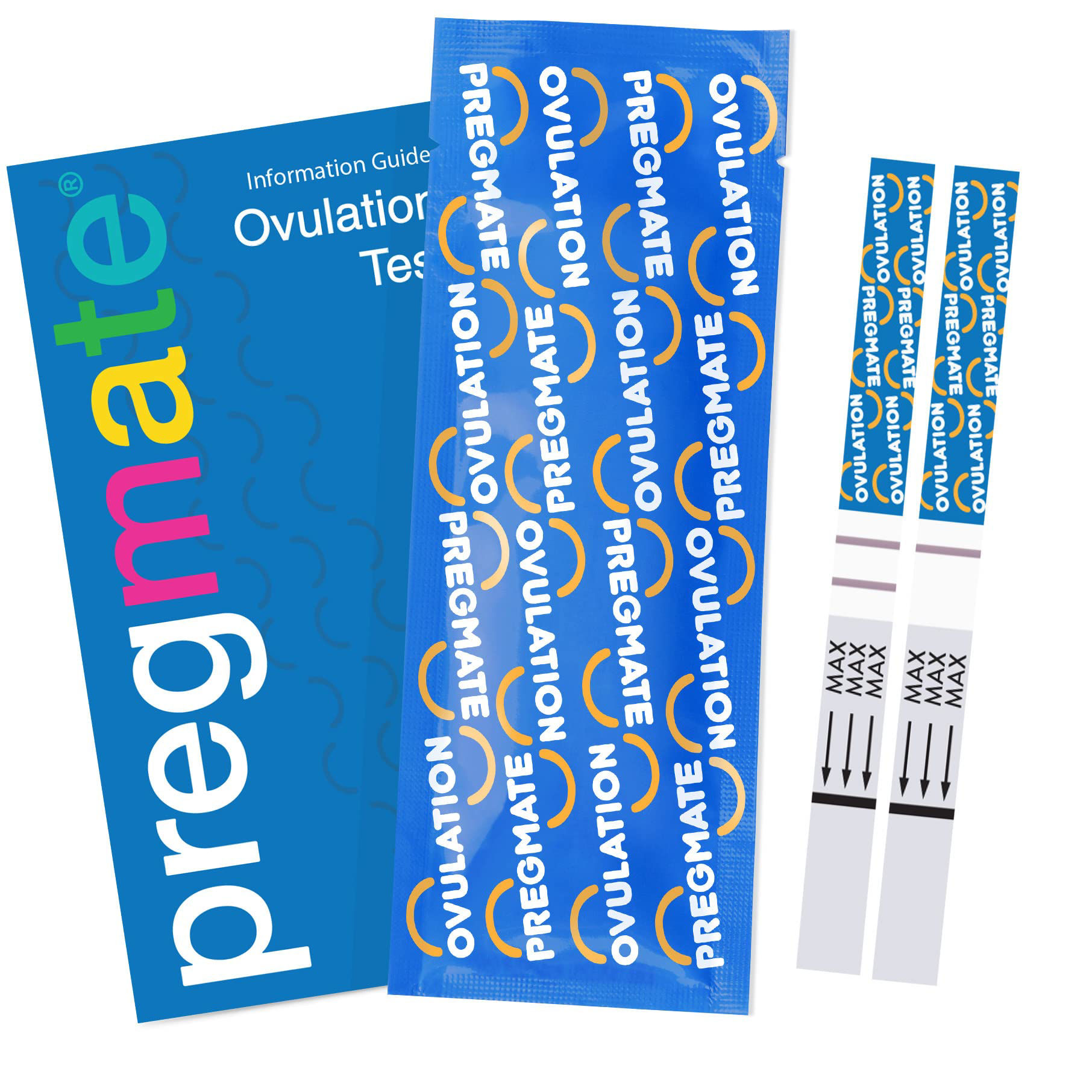 GetUSCart- Pregmate 50 Ovulation and 20 Pregnancy Test Strips Predictor Kit