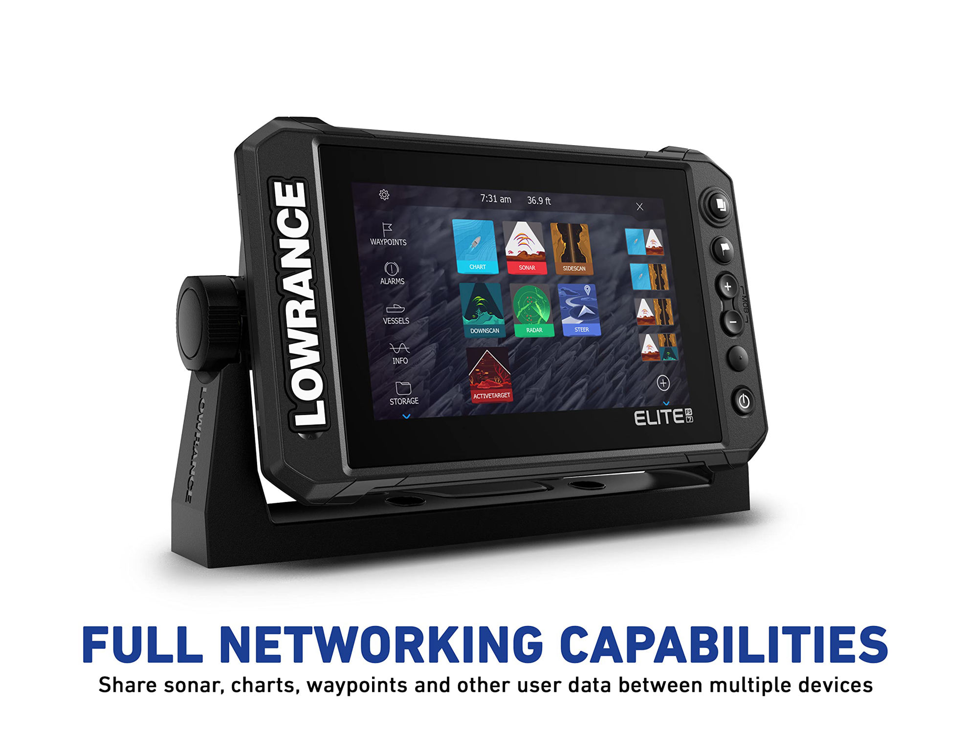 GetUSCart- Lowrance Elite FS 9 Fish Finder with Active Imaging 3-in-1 ...