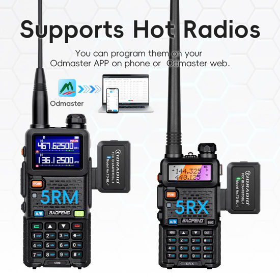 GetUSCart- TIDRADIO Ham Radio Wireless Programmer Adapter APP and PC Program for Baofeng UV-5R ...