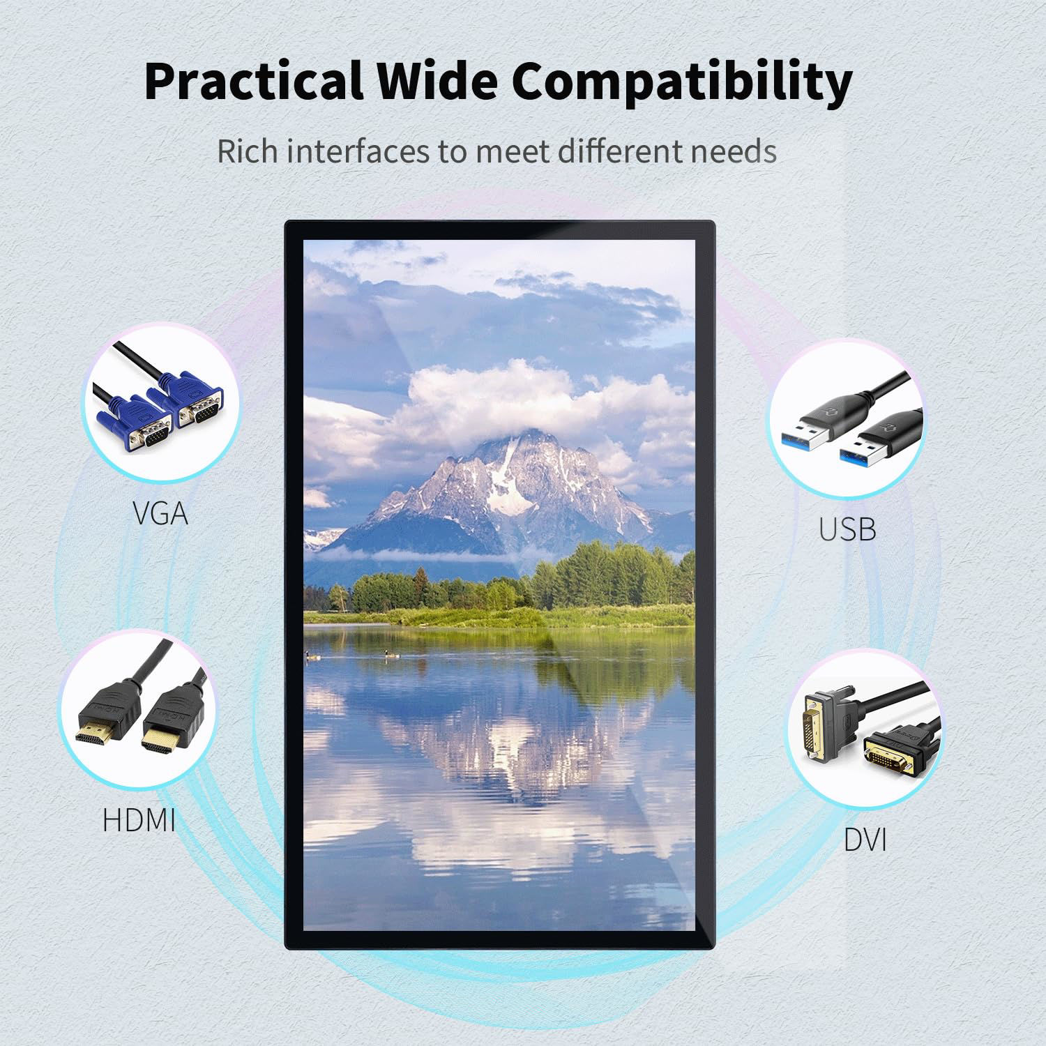 GetUSCart- TouchWo 43 inch Capacitive Multi-Touch Screen Industrial ...