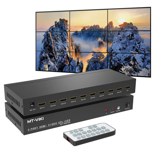 GetUSCart- MT-VIKI Video Wall Controller 3x3, HDMI Video Wall Support ...