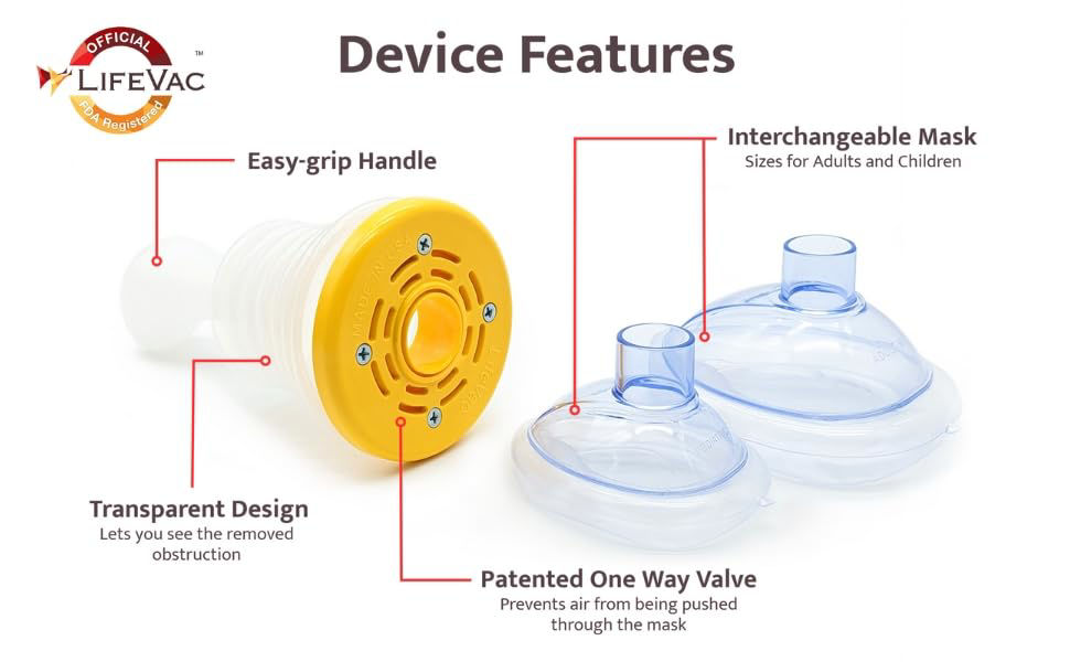 GetUSCart- LifeVac Home Kit - Portable Suction Rescue Device, First Aid ...