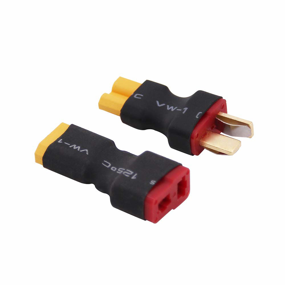 GetUSCart- OliRC 4pcs XT30 XT-30 to T-Plug Style Male Female Connector Adapter(C147-4)